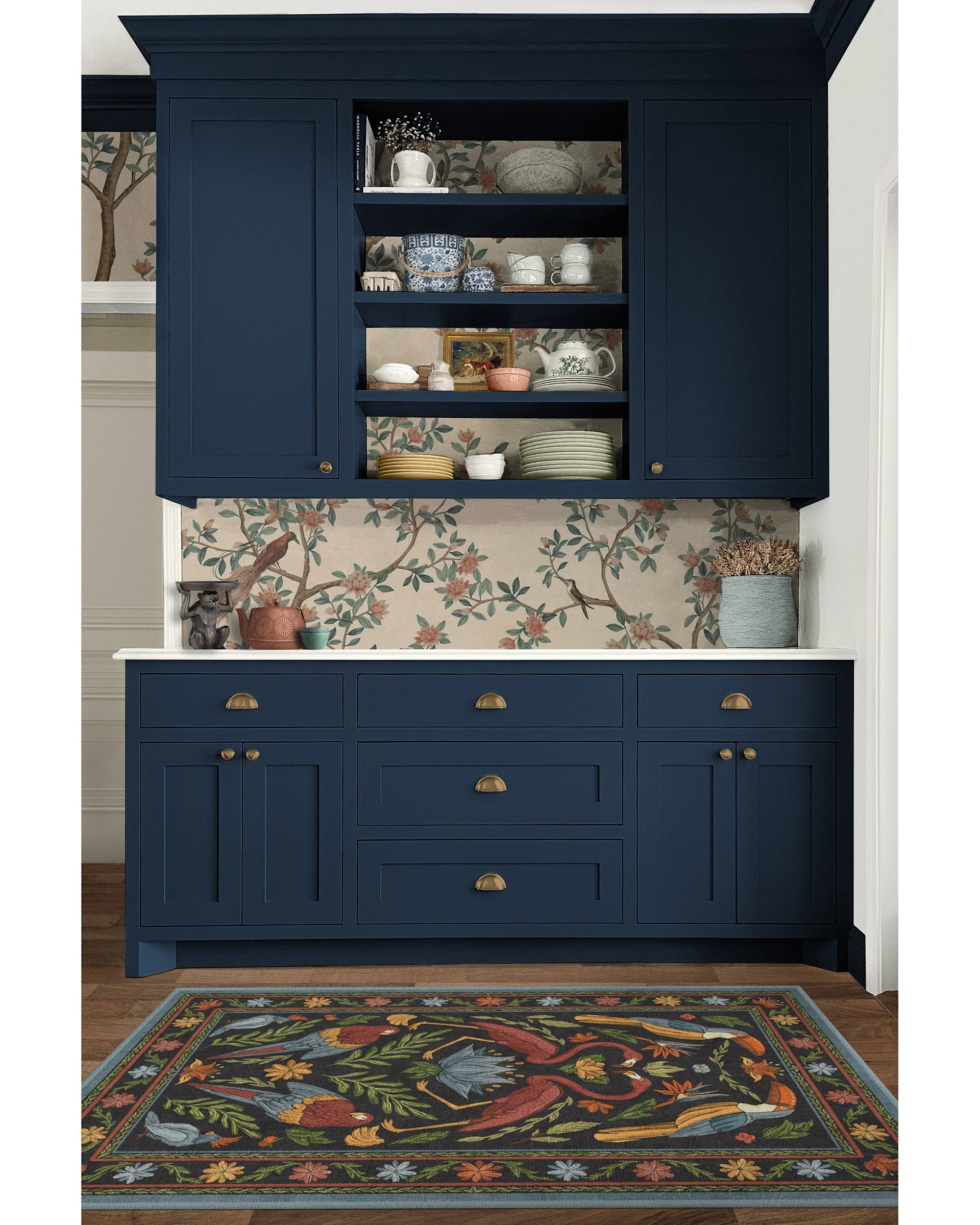 Iris Apfel Birds Of A Feather Rug | Ruggable