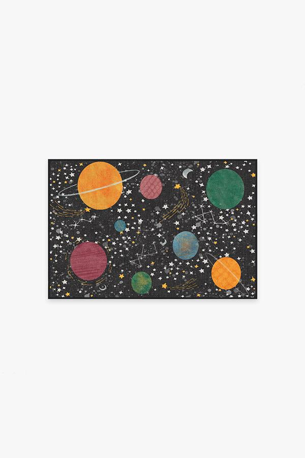 Outer Space Black Rug | Ruggable