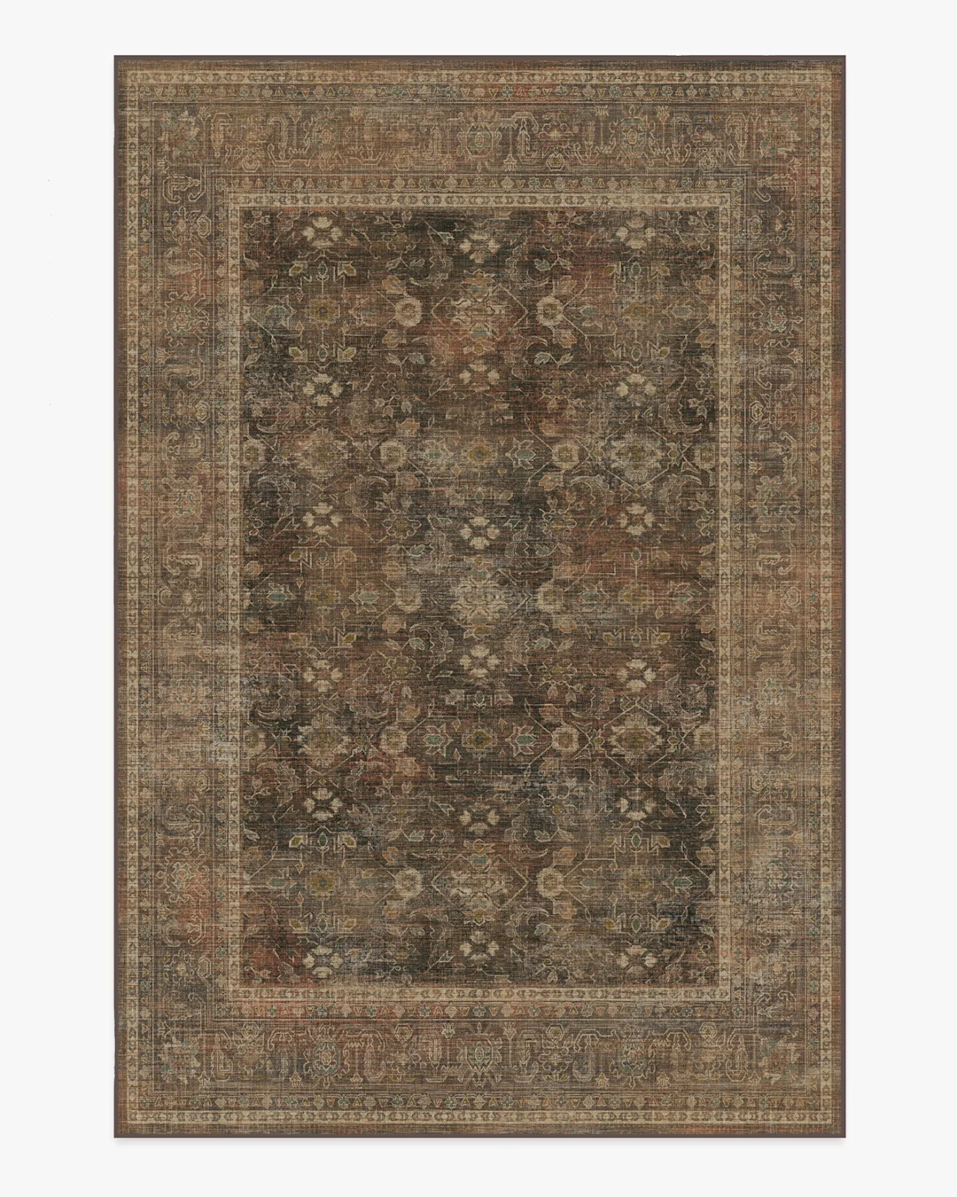 Ophelia Bronze Multicolor Rug | Ruggable