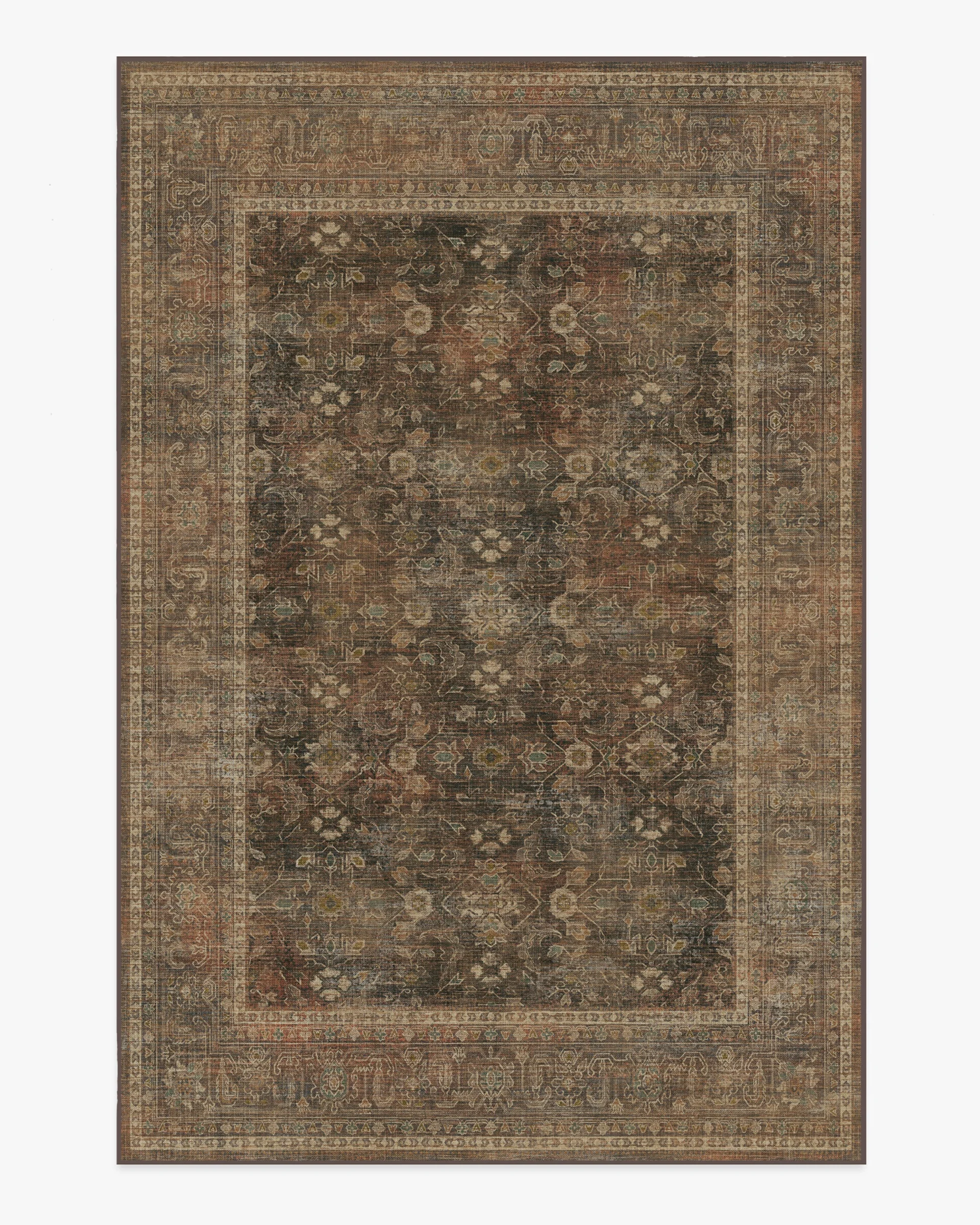 Ophelia Bronze Multicolor Rug | Ruggable