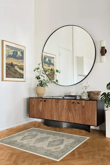 Maxine Natural Sage Rug | Ruggable