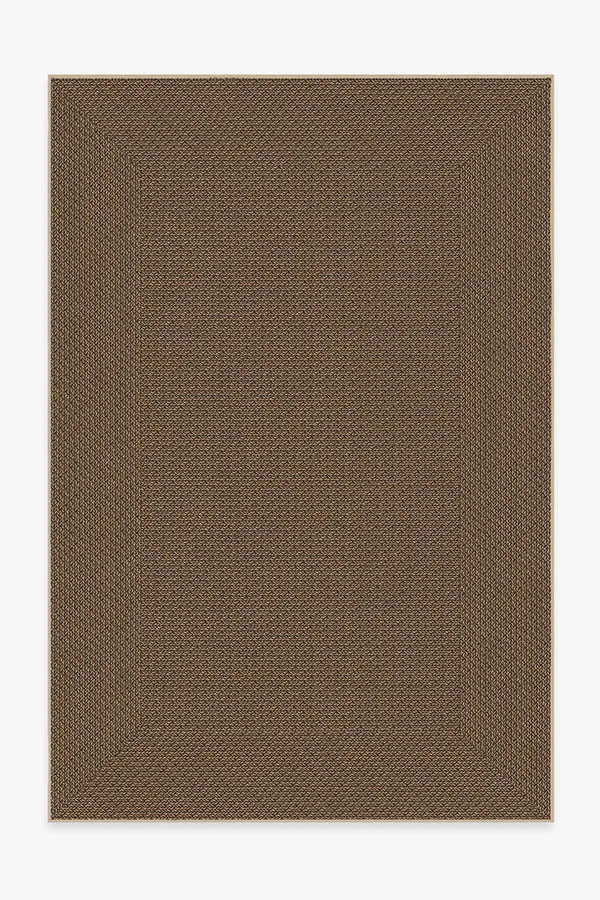 Border Braid Sand Re-Jute Rug | Ruggable