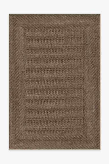 Border Braid Sand Re-Jute Rug | Ruggable