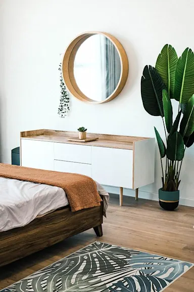 Monstera Jade Rug | Ruggable