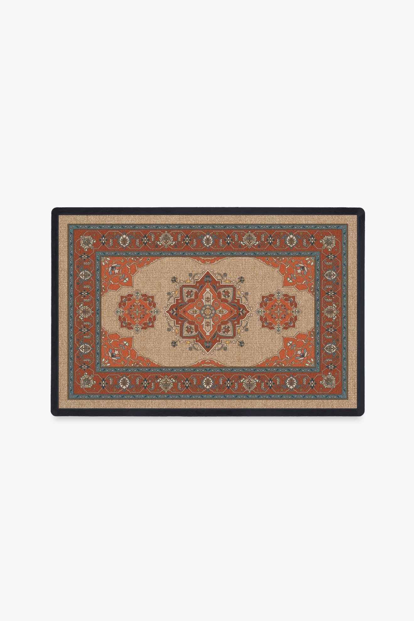 Colette Antique Red Doormat | Ruggable