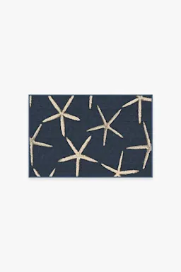 Starfish Navy Rug | Ruggable