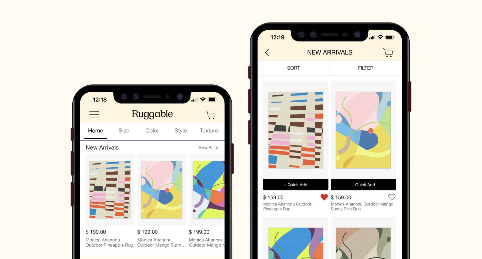 Mobile App | Washable Rugs | Ruggable