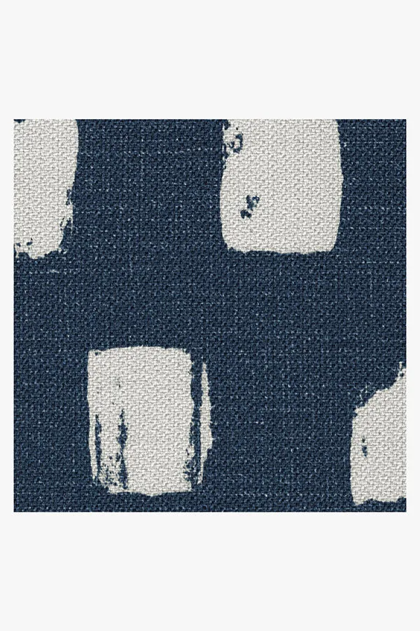 Outdoor Cobblestone Navy Rug | Ruggable