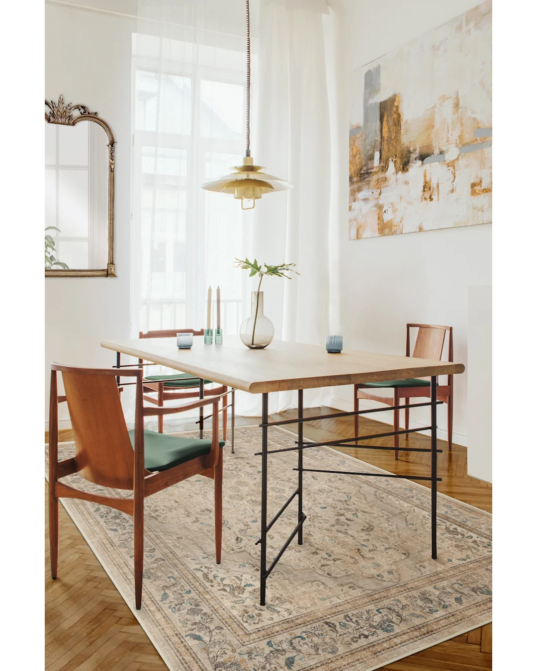 Adeline Ivory Opal Rug | Ruggable