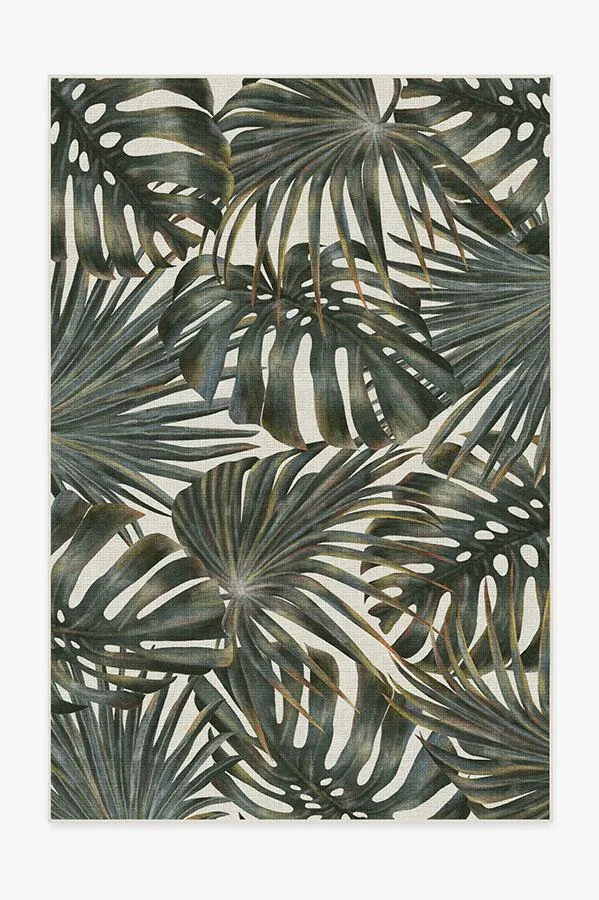 Outdoor Tropical Green Rug | Ruggable