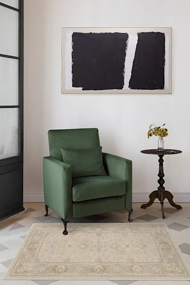 Odette Ivory Pearl Rug | Ruggable