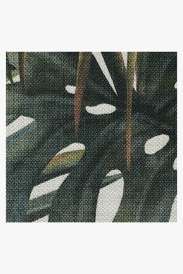 Outdoor Tropical Green Rug