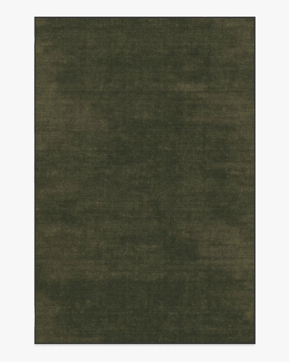 Nico Solid Olive Rug | Ruggable
