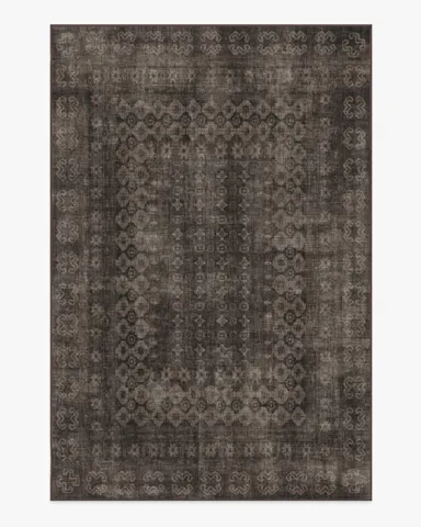 Cyrus Black Rug | Ruggable