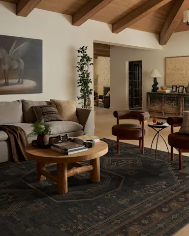 Shira Bordeaux Rug | Ruggable