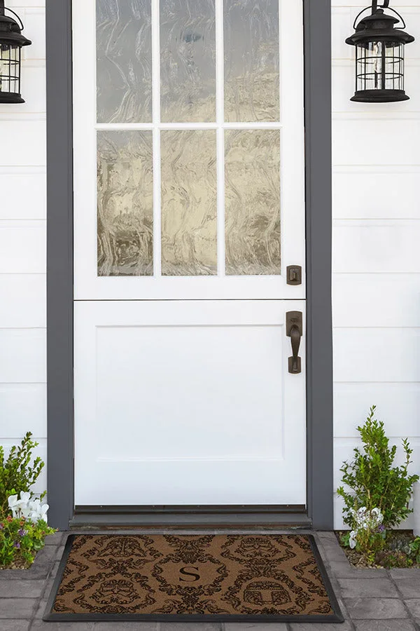 Dark Side Monogram Doormat | Ruggable