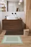 Rhodes Sage Green Bath Mat | Ruggable