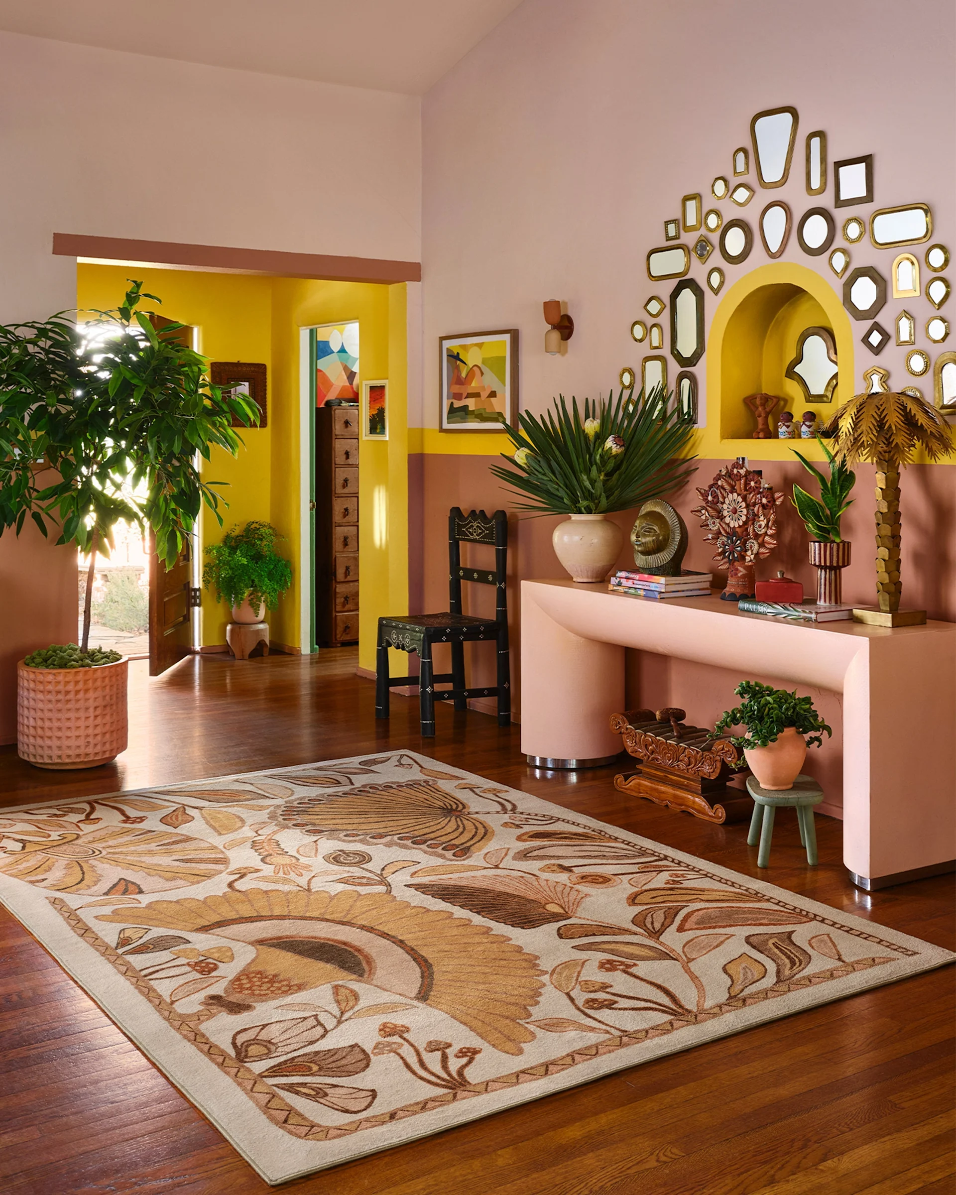 Justina Blakeney Alice Mellow Yellow Rug | Ruggable