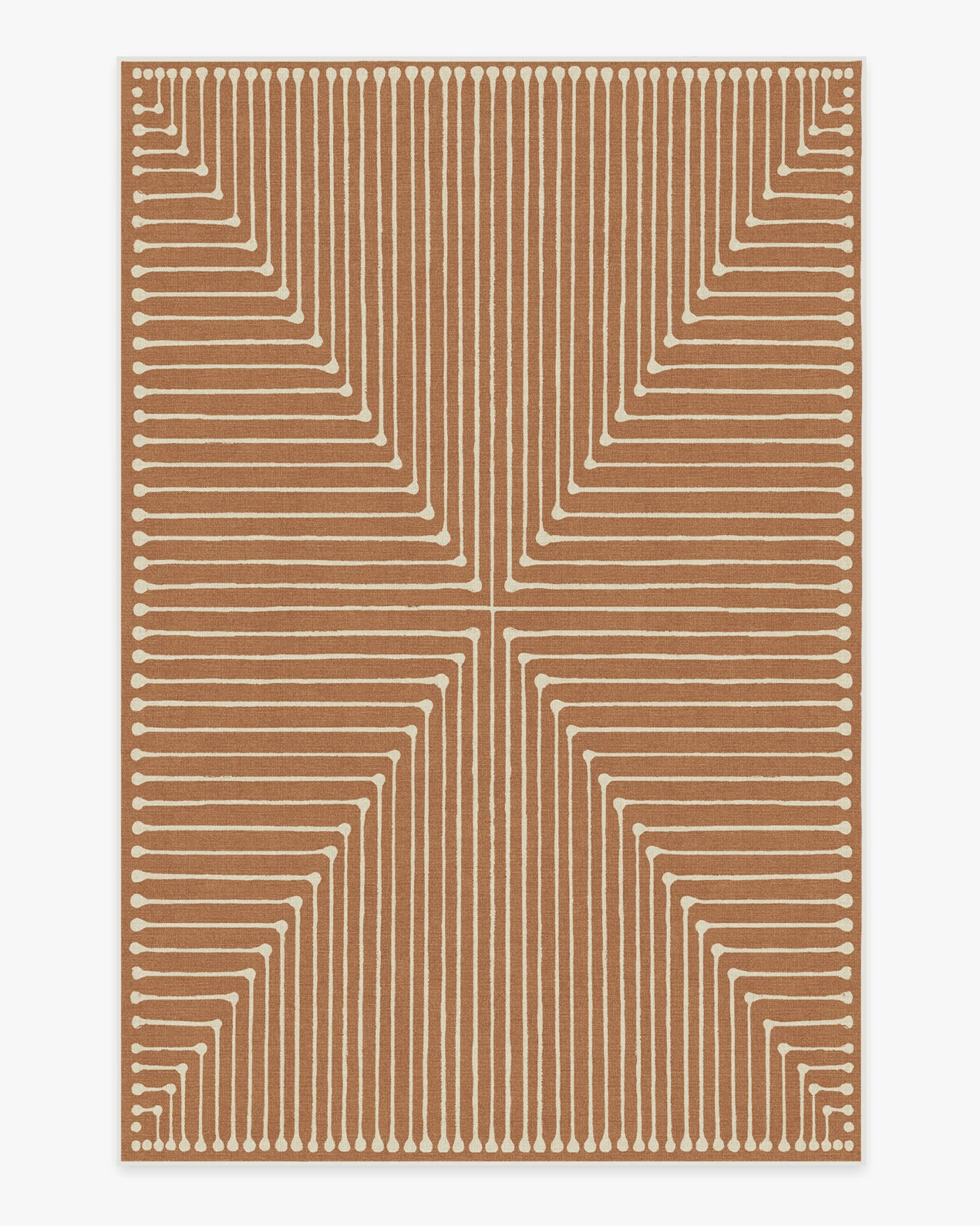 Jonathan Adler Inkdrop Copper Rug | Ruggable