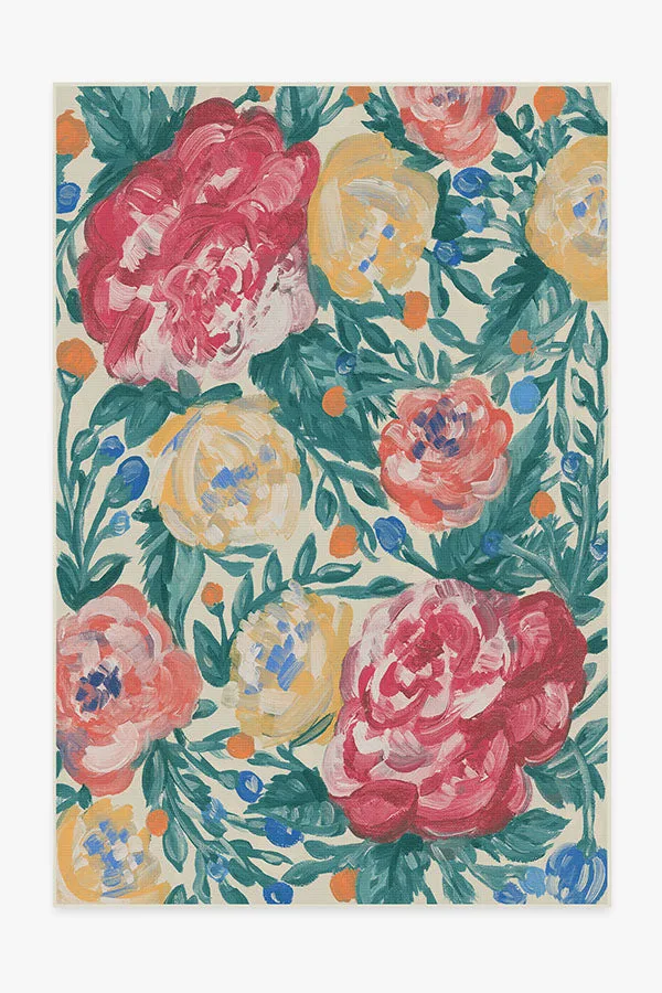 Outdoor Camellia Multicolor Rug | Ruggable