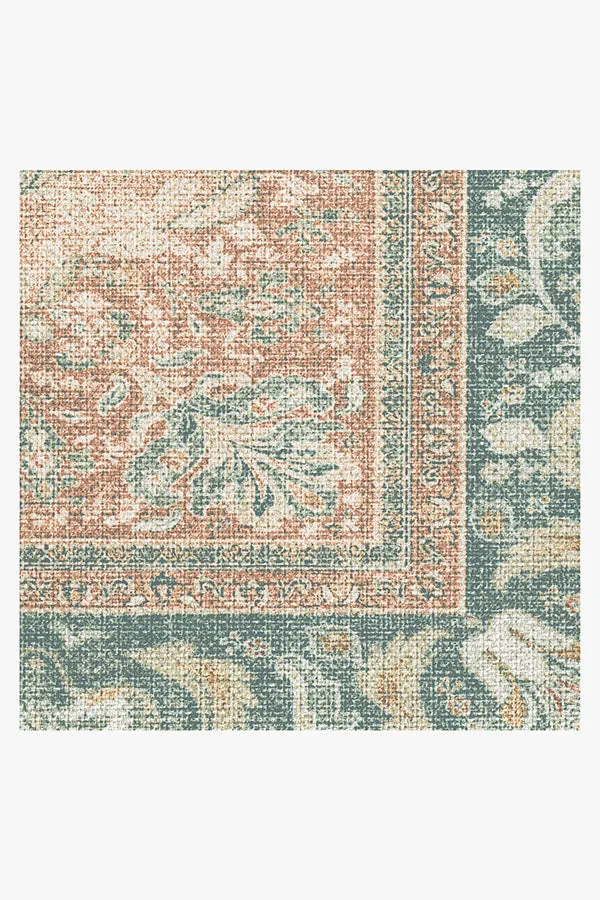 Outdoor Allura Copper Sage Rug | Ruggable