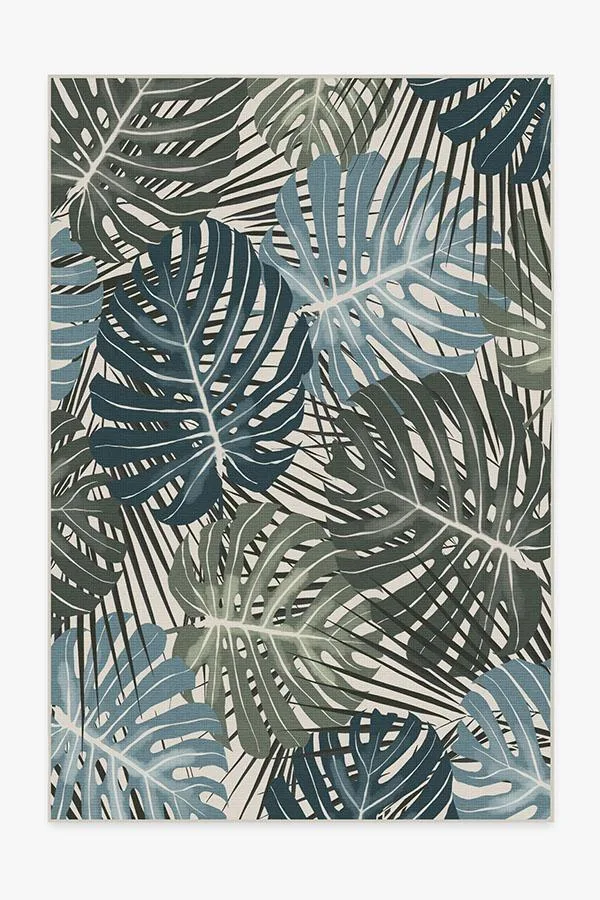 Monstera Jade Rug | Ruggable