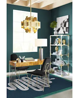 Jonathan Adler Venom Sapphire Rug | Ruggable