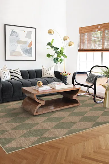 Palazzo Sage Green Re-Jute Rug | Ruggable