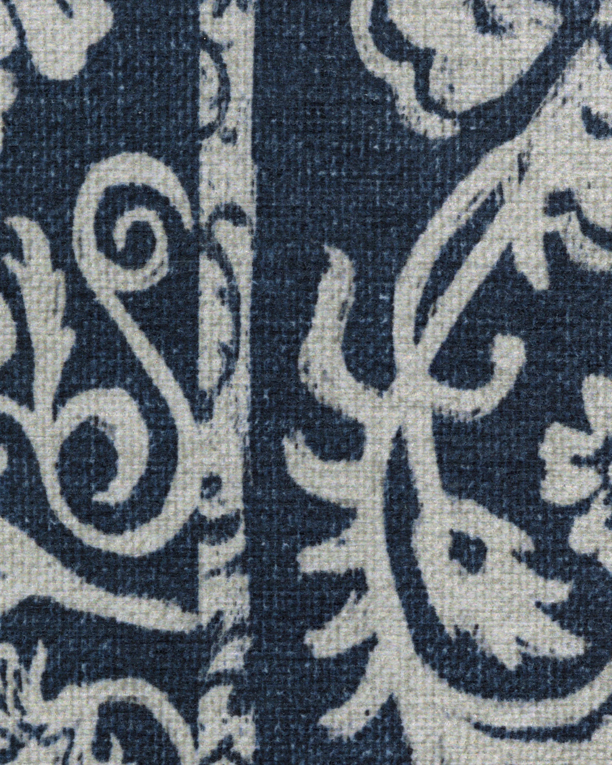 Delphina Navy Blue Rug | Ruggable