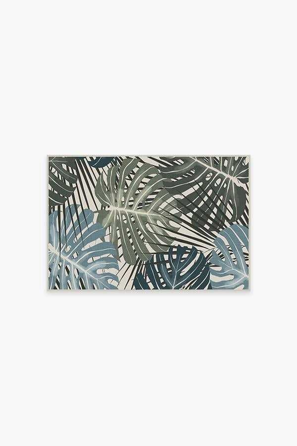Monstera Jade Rug | Ruggable