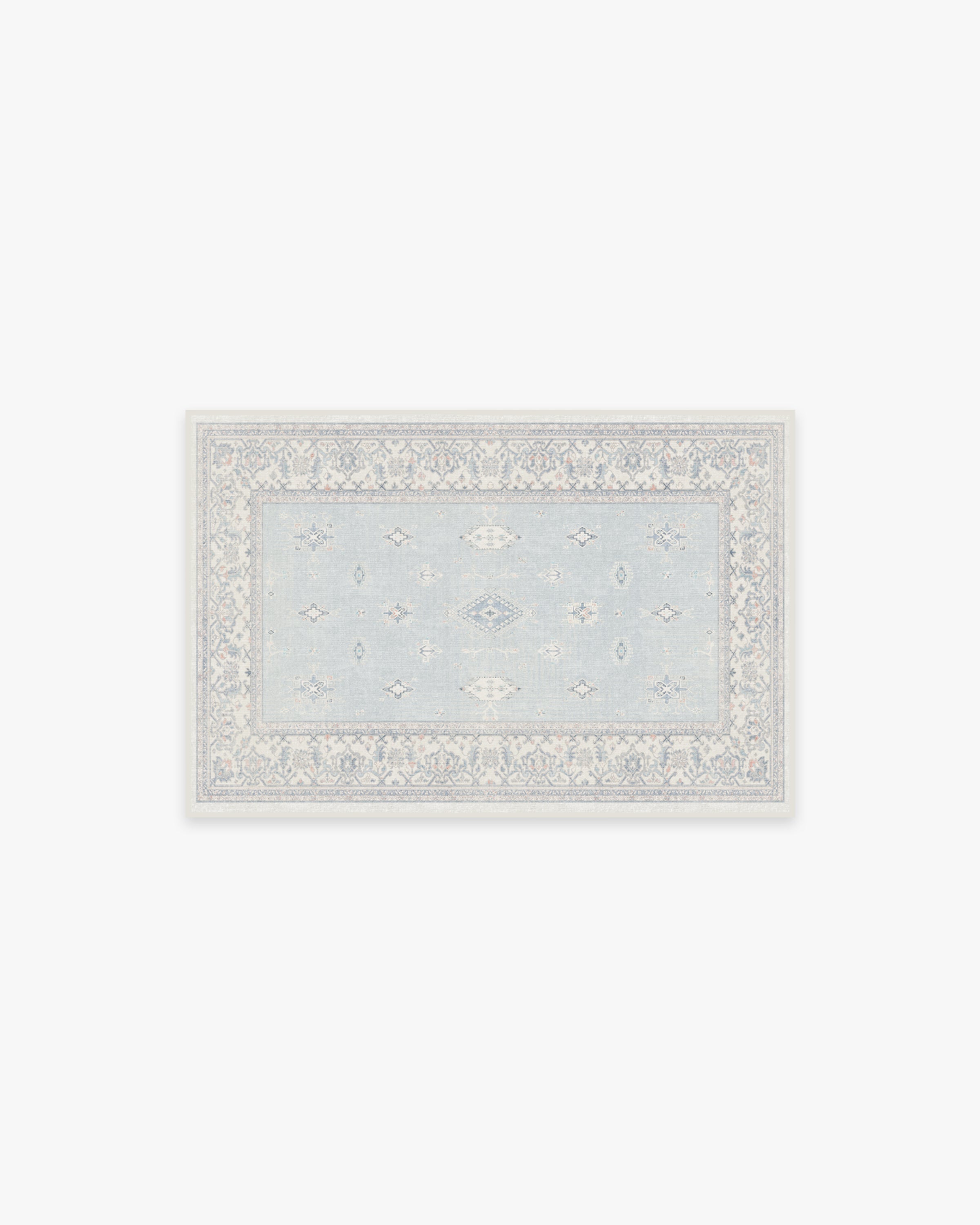 Verena Soft Blue Rug | Ruggable