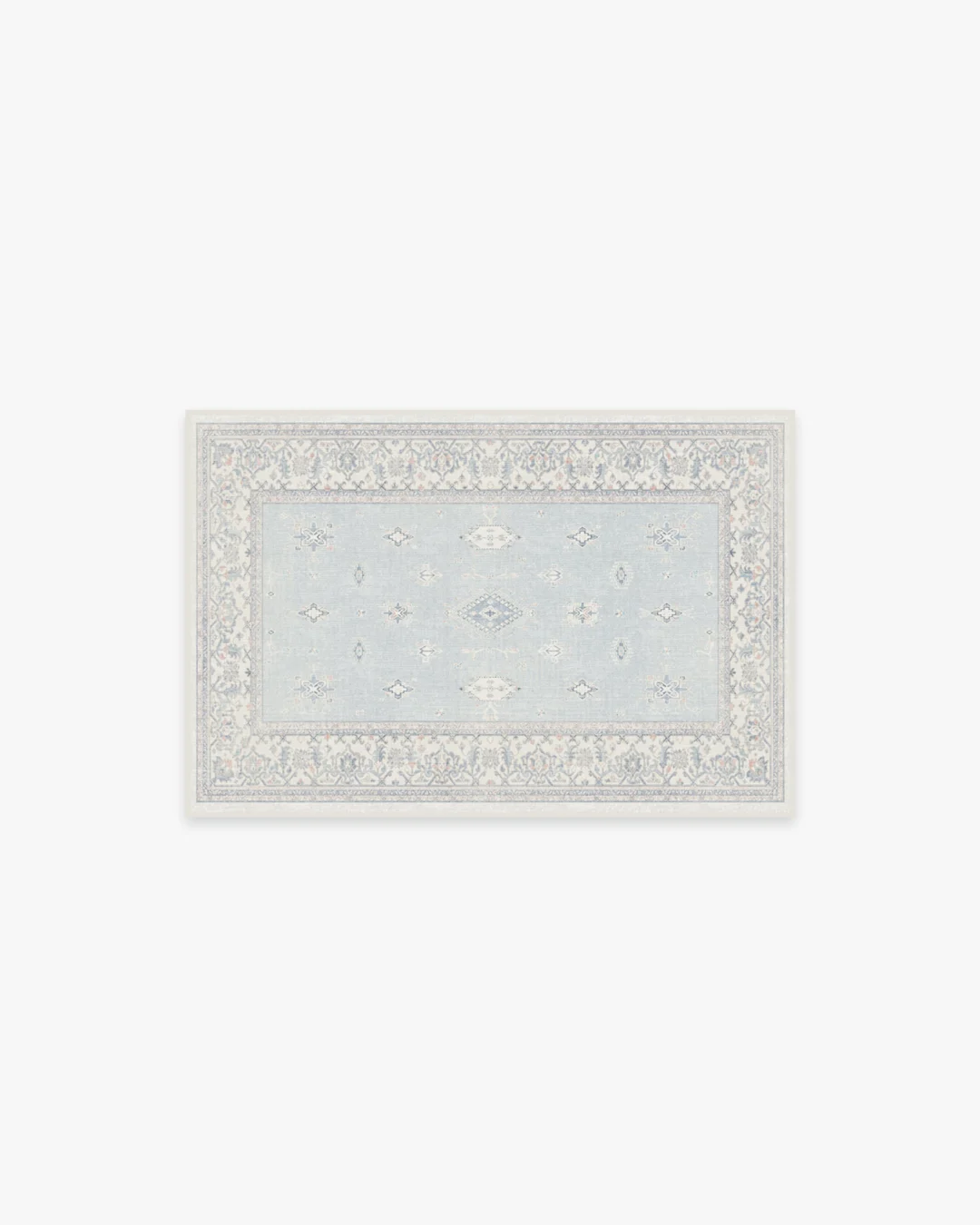 Verena Soft Blue Rug | Ruggable