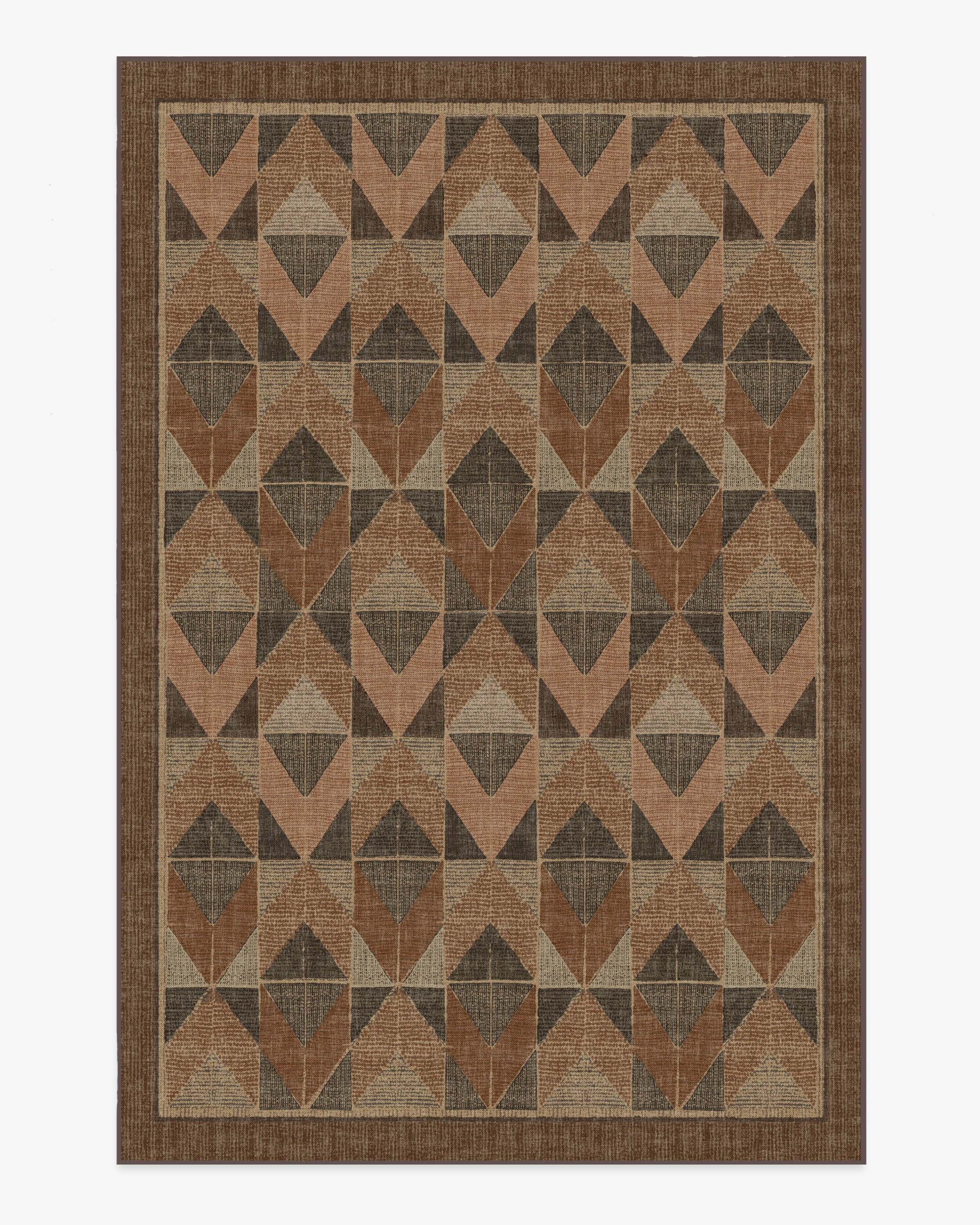 Ember Copper & Brown Rug | Ruggable