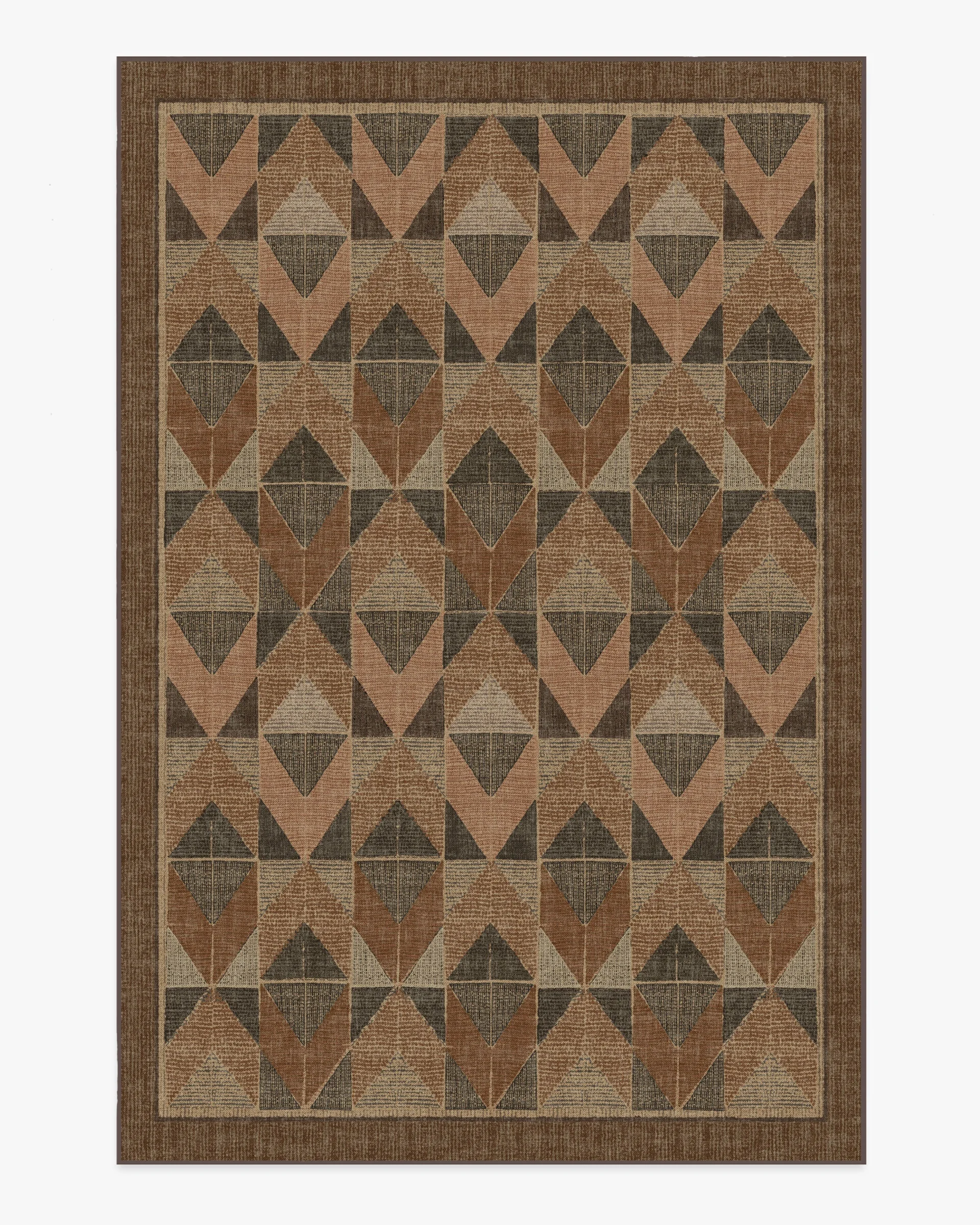 Ember Copper & Brown Rug | Ruggable