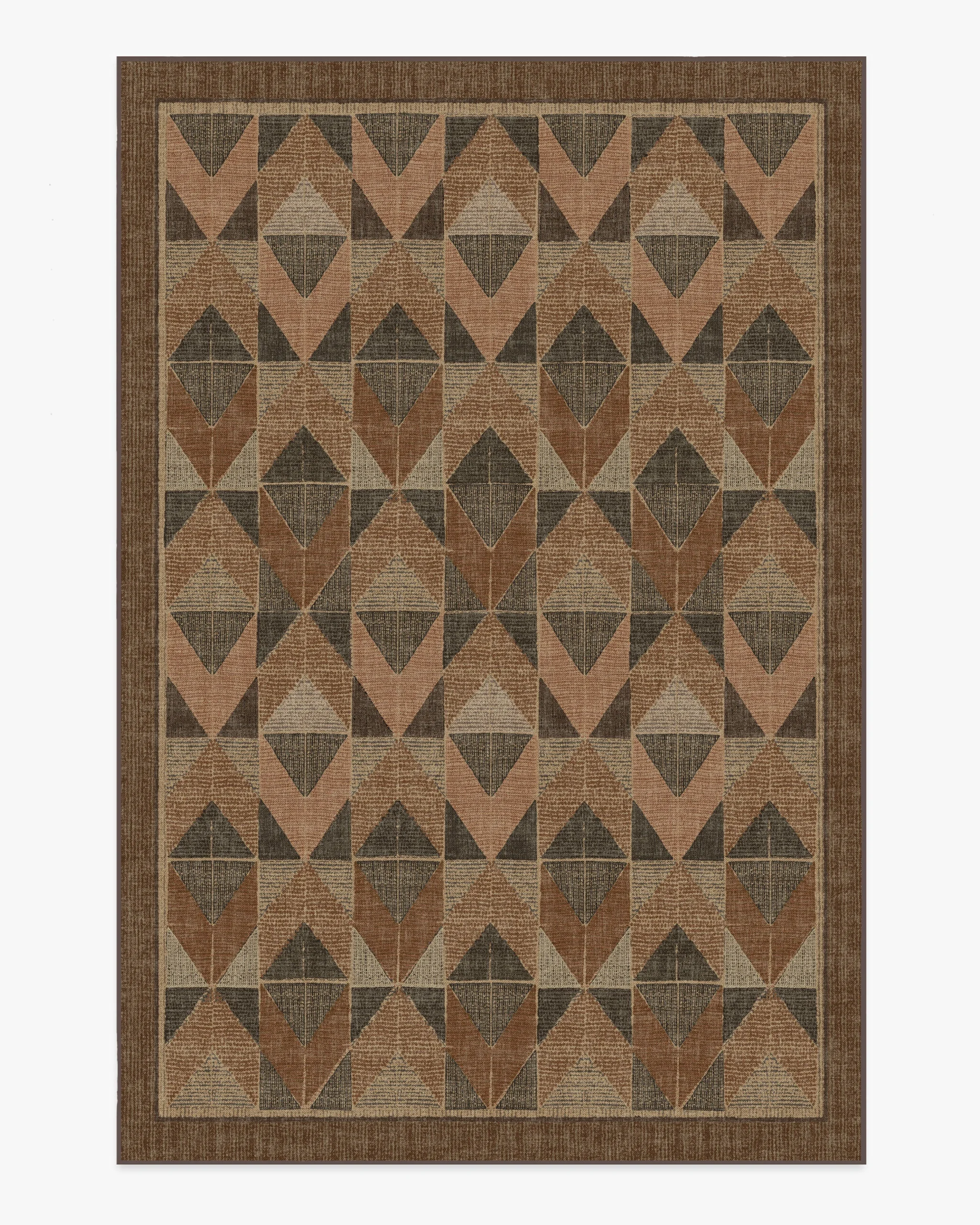 Ember Copper & Brown Rug | Ruggable