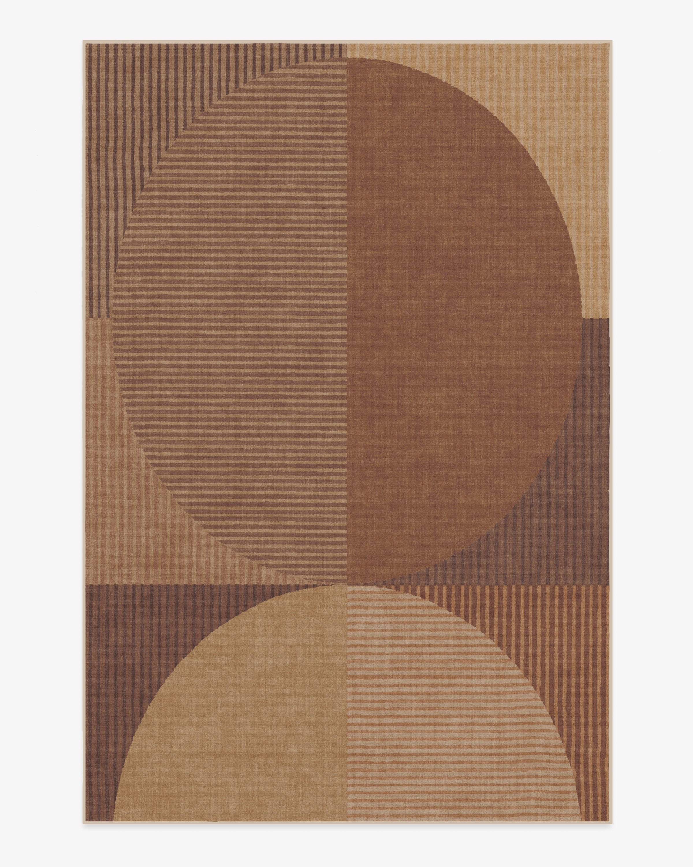 Harlow Copper & Brown Rug | Ruggable