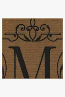 Imperial Monogram Doormat | Ruggable