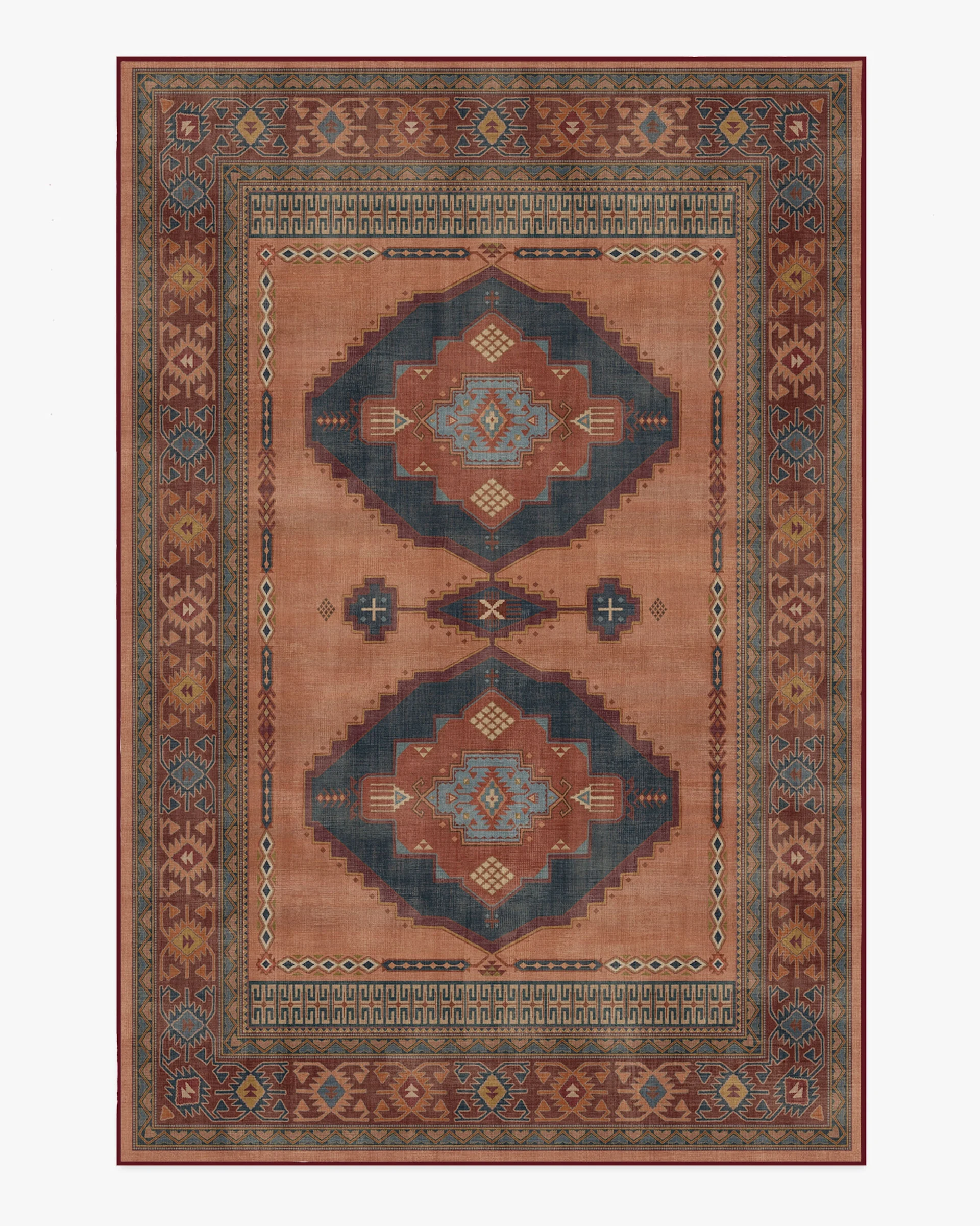 Marcela Copper Coral Rug | Ruggable