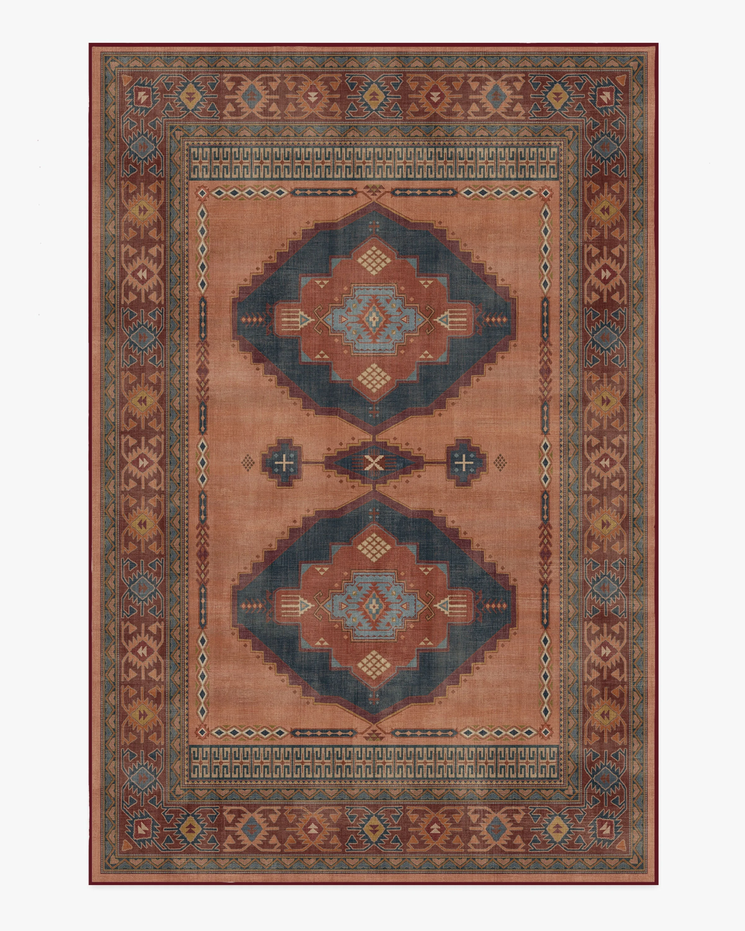 Marcela Copper Coral Rug | Ruggable