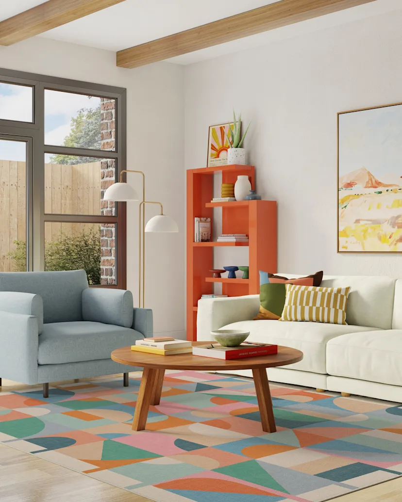 Jennie Multicolor Rug | Ruggable