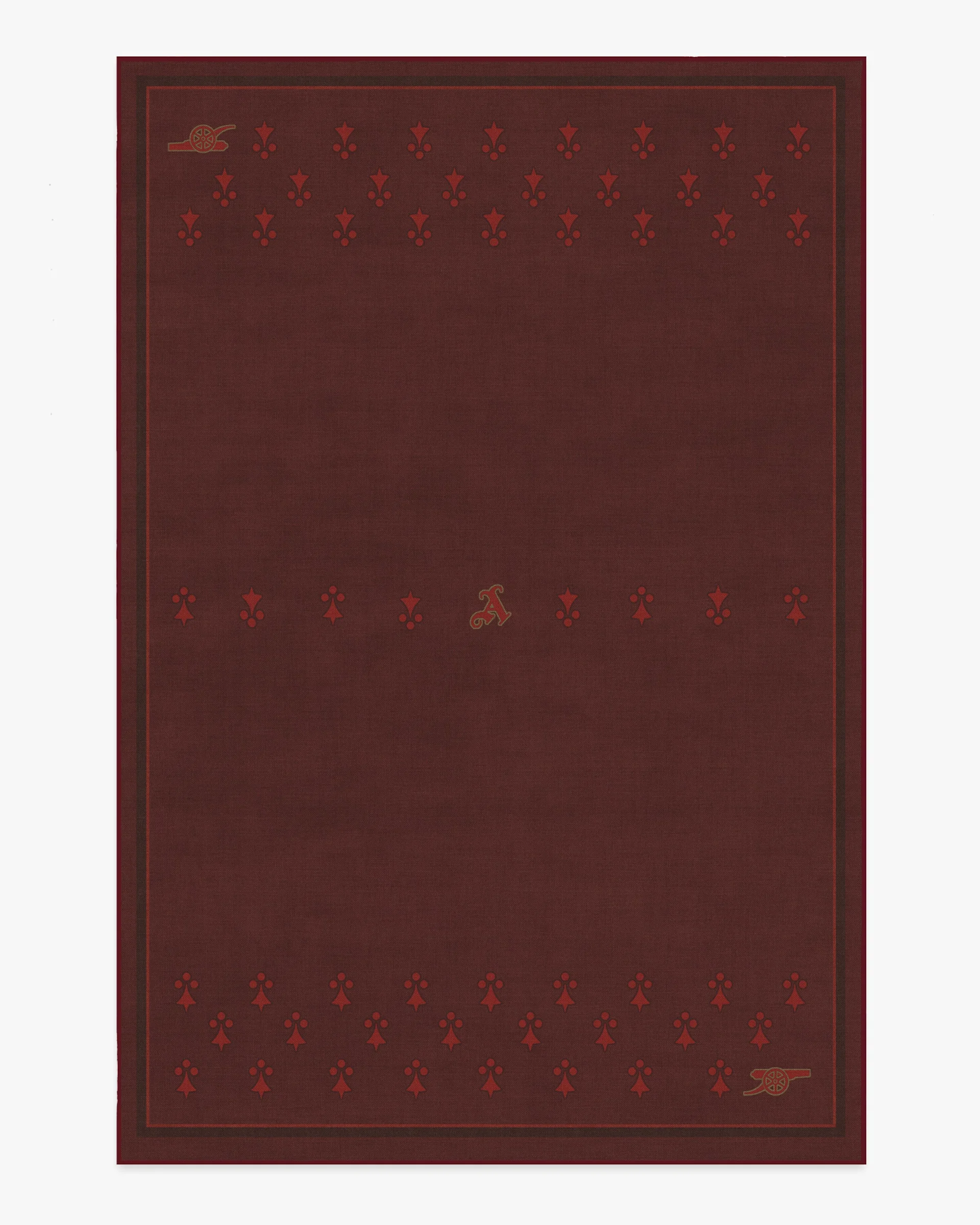 Arsenal Highbury Burgundy Rug | Ruggable