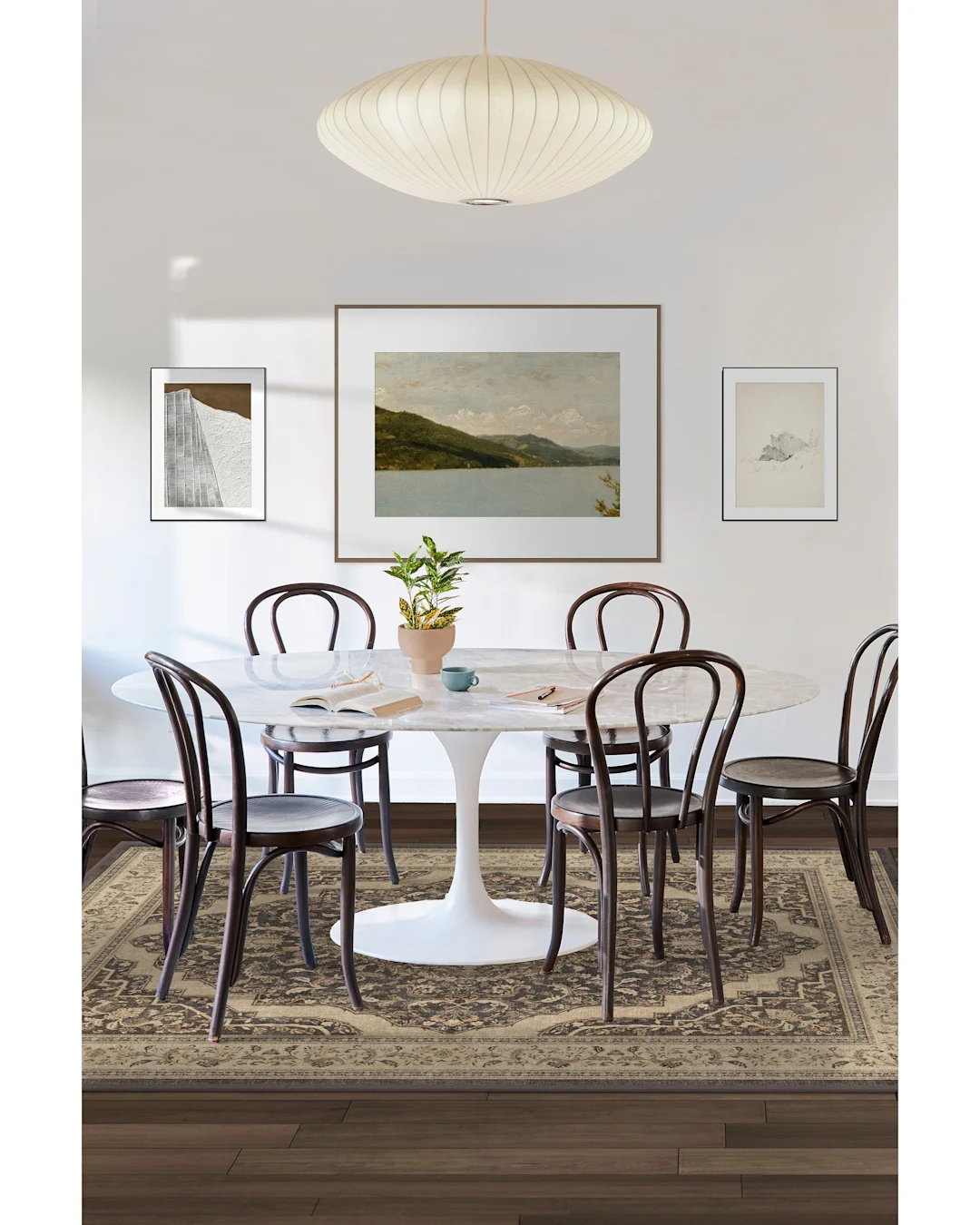 Adeline Dark Wood Rug | Ruggable