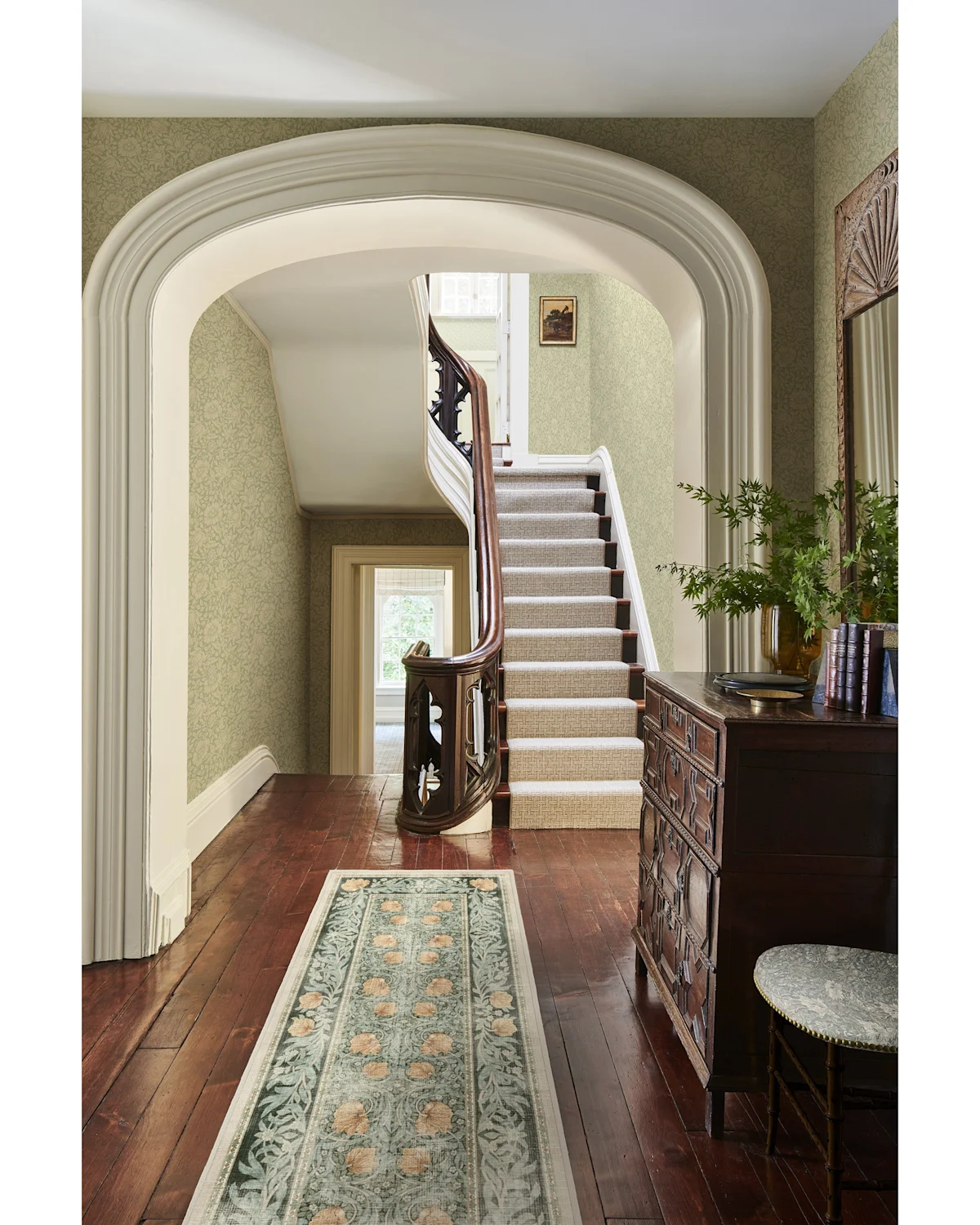 Morris & Co. Pimpernel Jade Rug | Ruggable