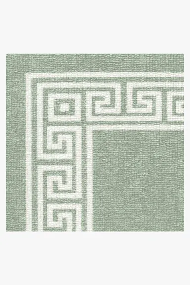 Rhodes Sage Green Bath Mat | Ruggable