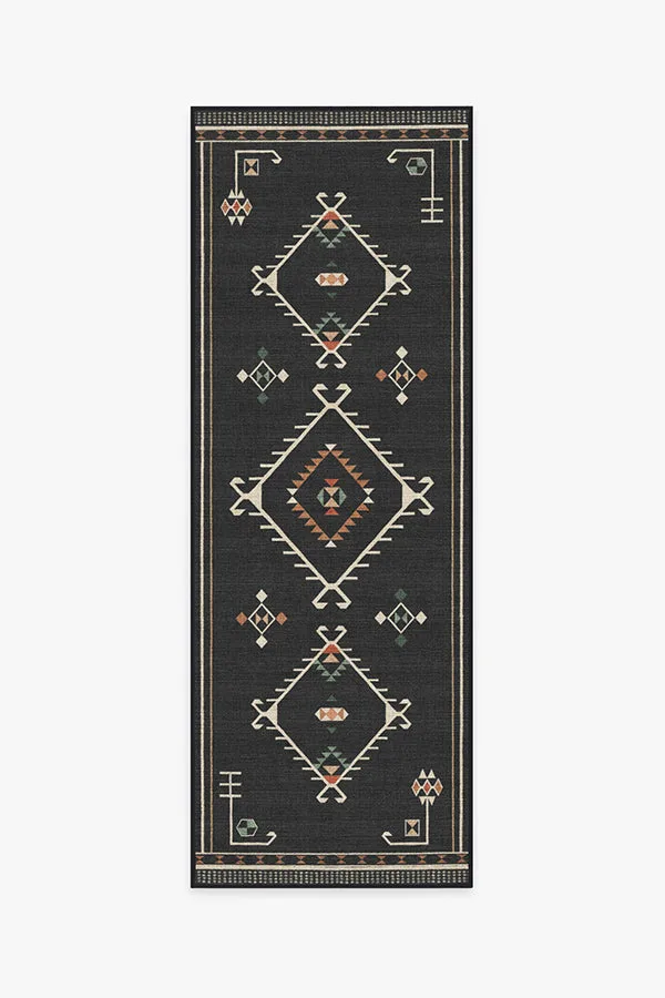 Outdoor Damali Black Multicolour Rug | Ruggable