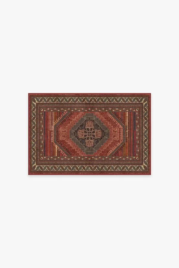 Mandalore Scarlet Red Rug | Ruggable