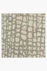Crackle Light Grey Tufted Rug | Ruggable