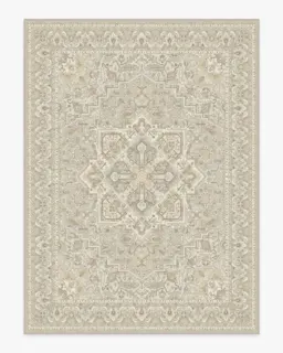 Hendesi Heriz Cream Rug | Ruggable