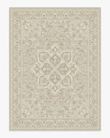 Hendesi Heriz Cream Rug | Ruggable