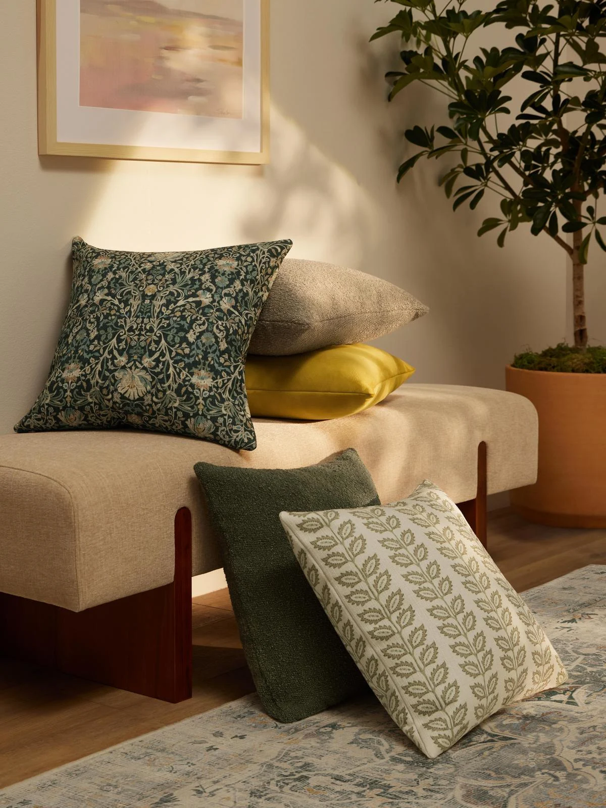 How to Layer Interior Decor Textures for Fall | Ruggable